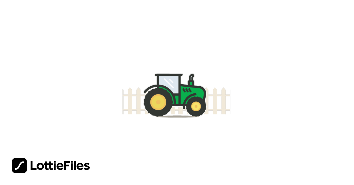 Free tractor Animation by Vishal | LottieFiles