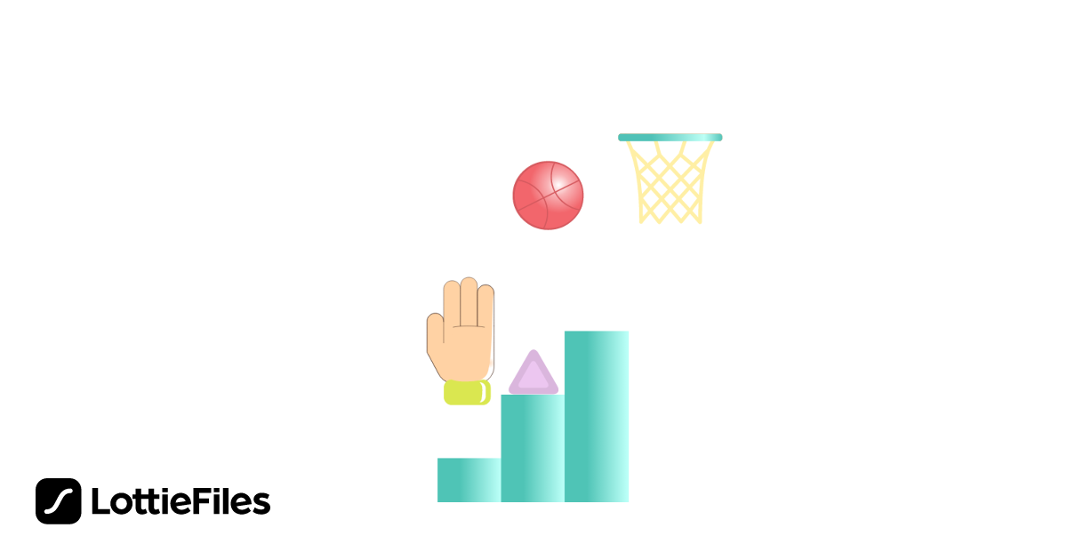 Free Basketball jump Animation by Dmitry Sudinko | LottieFiles