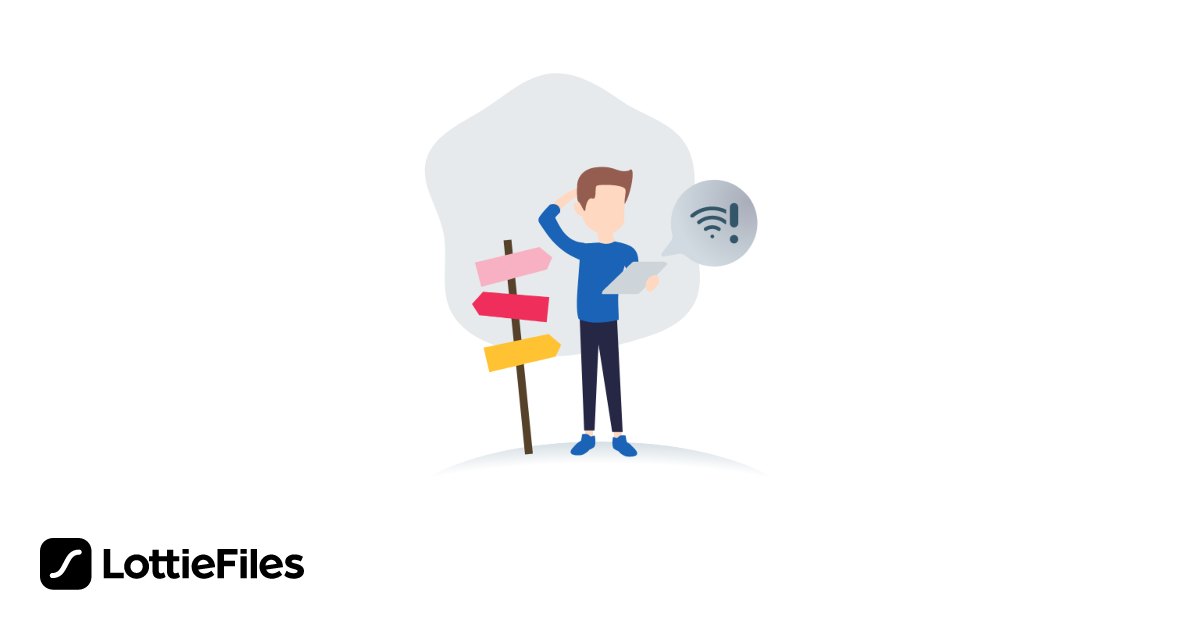 Free No internet Animation by ADITYA SHARMA | LottieFiles