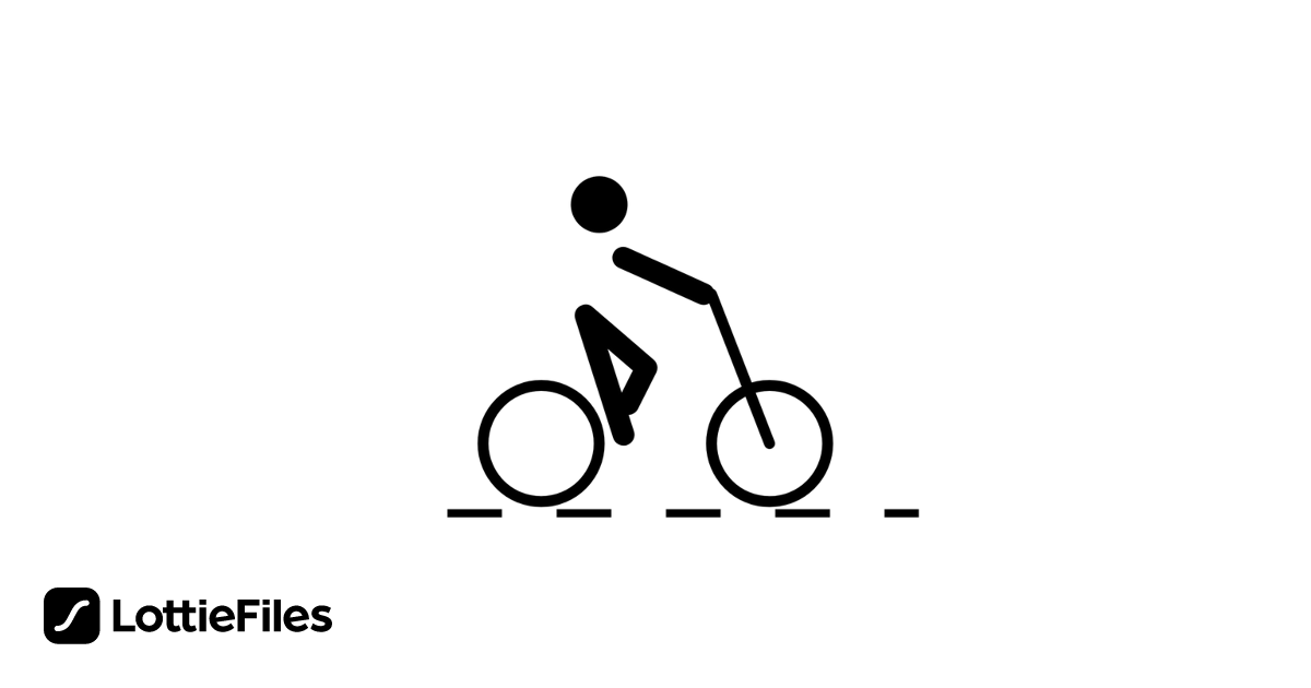Free Cycling Animation by Tim | LottieFiles