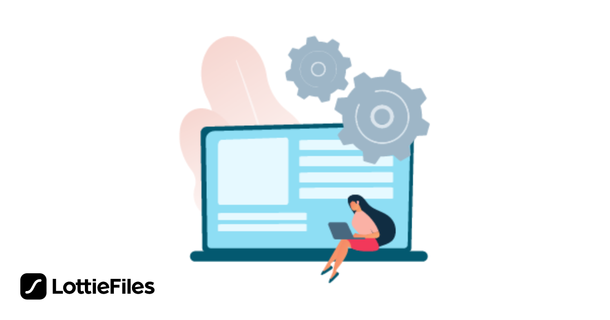 Free Gear Loading Animation by Thư Đỗ | LottieFiles