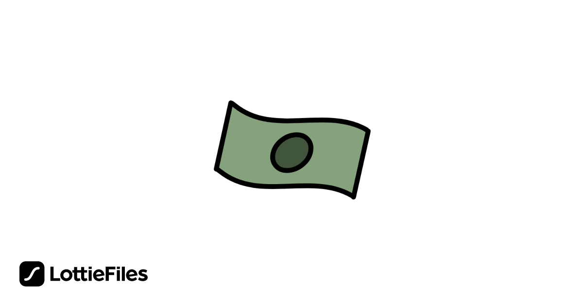 Free Money waving animation Animation by Shirfy M. | LottieFiles