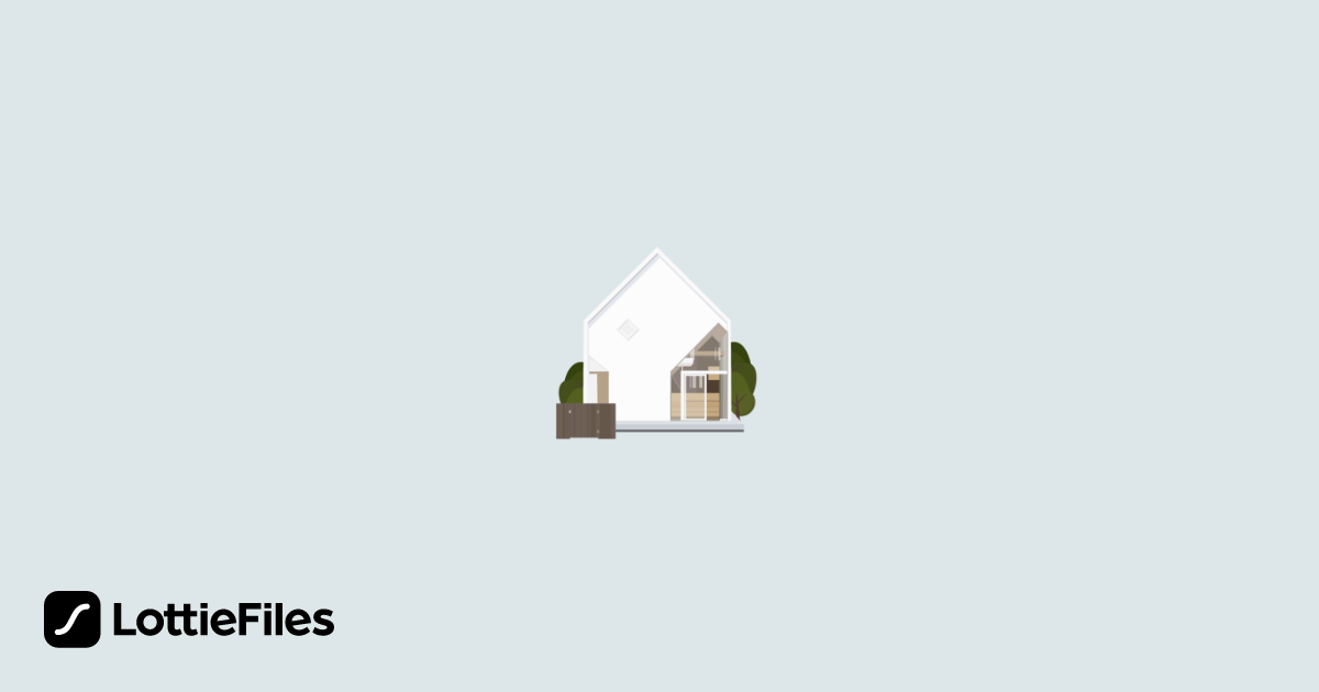 Free Little White House Animation by Heli | LottieFiles