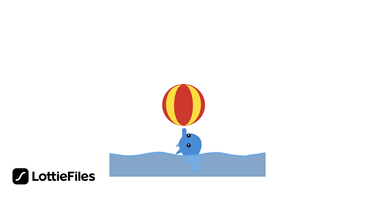 Free Dolphin Animation by Bashir | LottieFiles