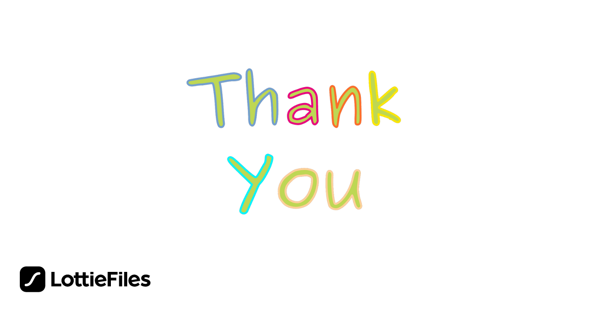 Free thank you Animation by Biojet1 | LottieFiles