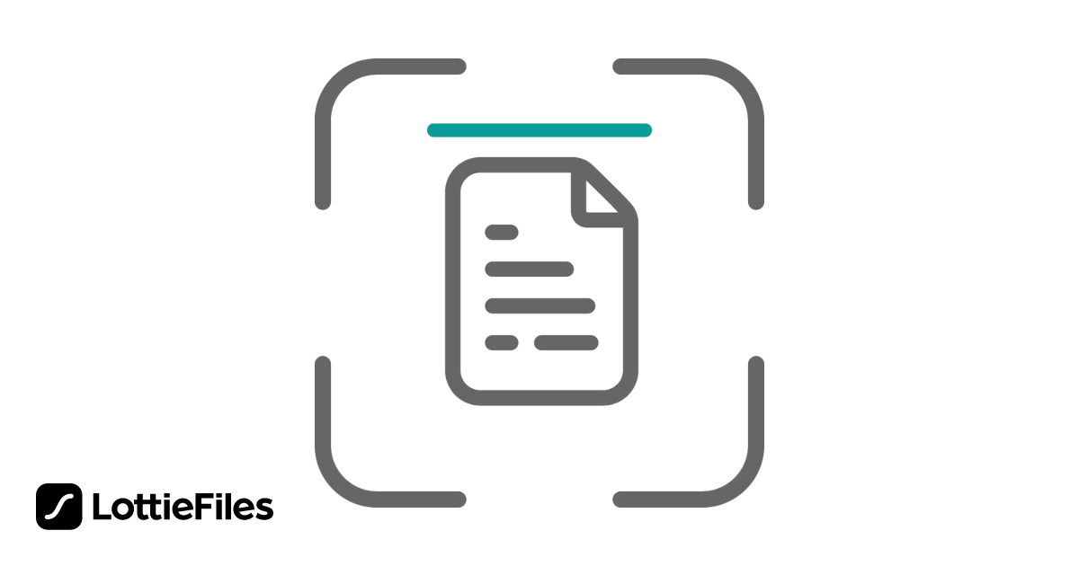 Free Scan file Animation by CSCDesign | LottieFiles