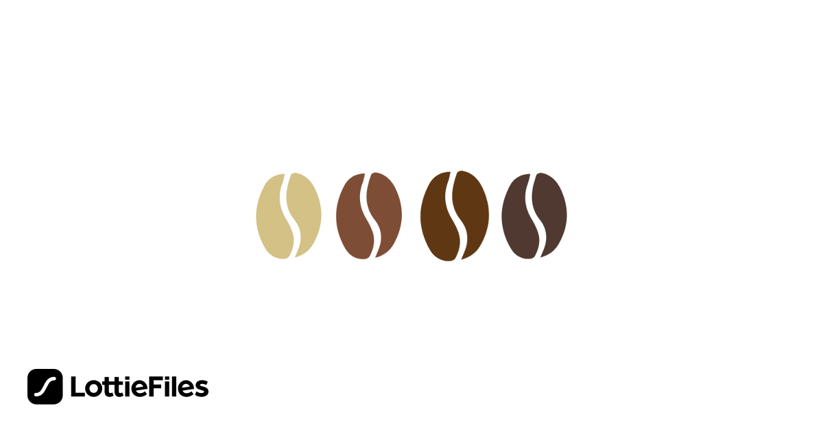 Free Coffee Beans Animation by Mishal Alnazawi | LottieFiles