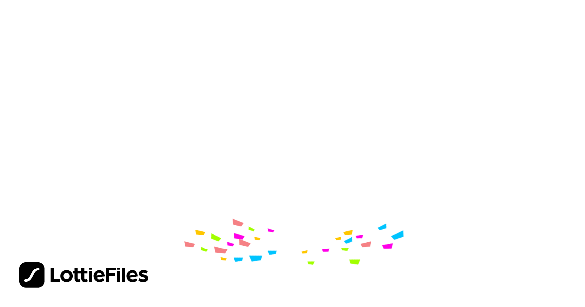 Free Confetti with Glow Animation Animation by Rishi Kumar | LottieFiles