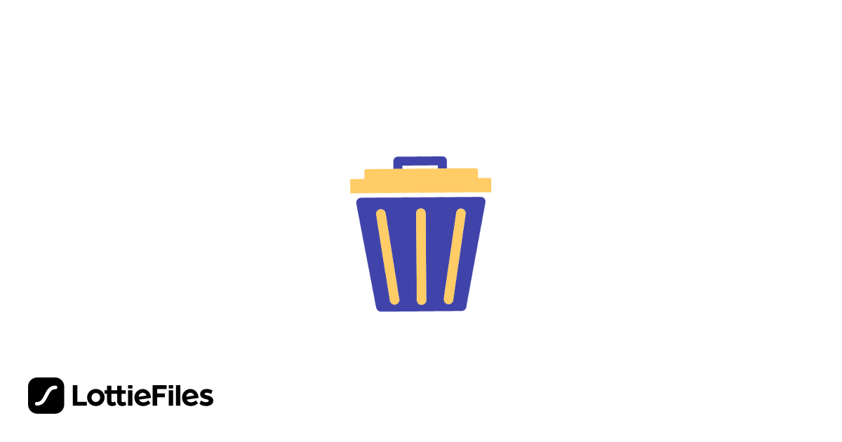 Free Delete Icon Animation Animation by Assets | LottieFiles