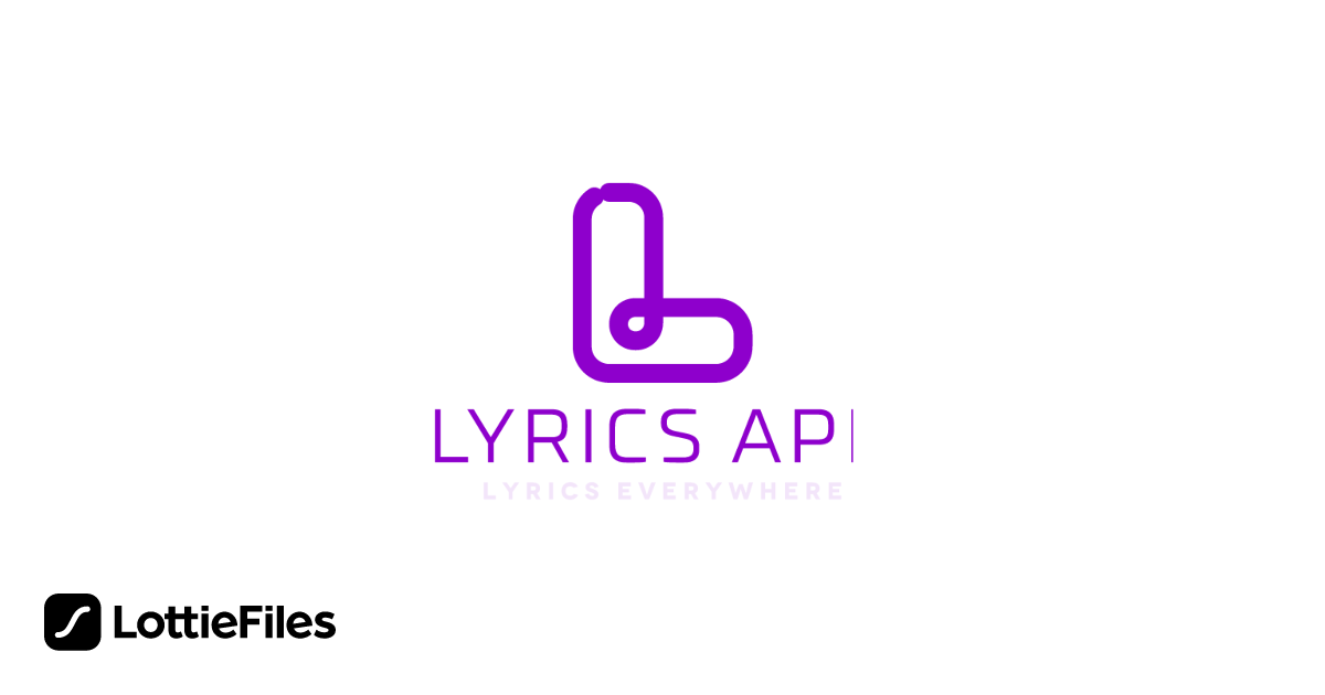 Free Lyrics app splash loading Animation by Lele | LottieFiles