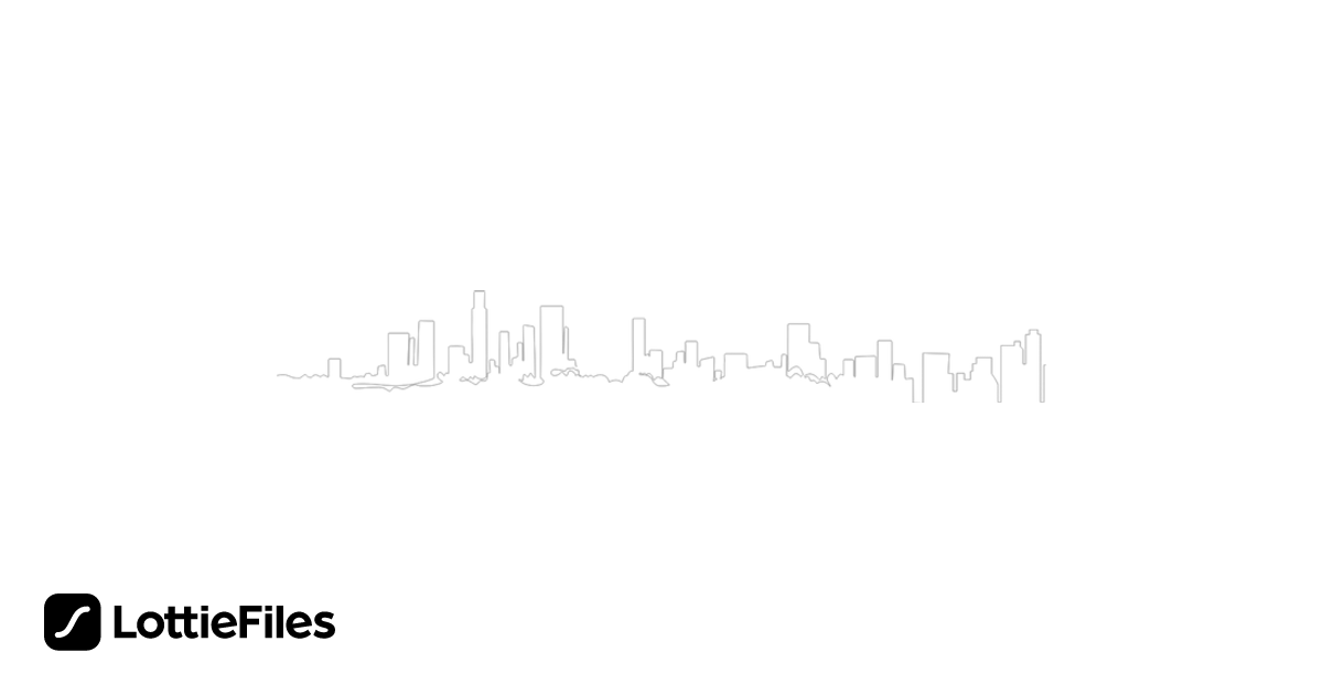 Free Skyline Animation by Lasse | LottieFiles