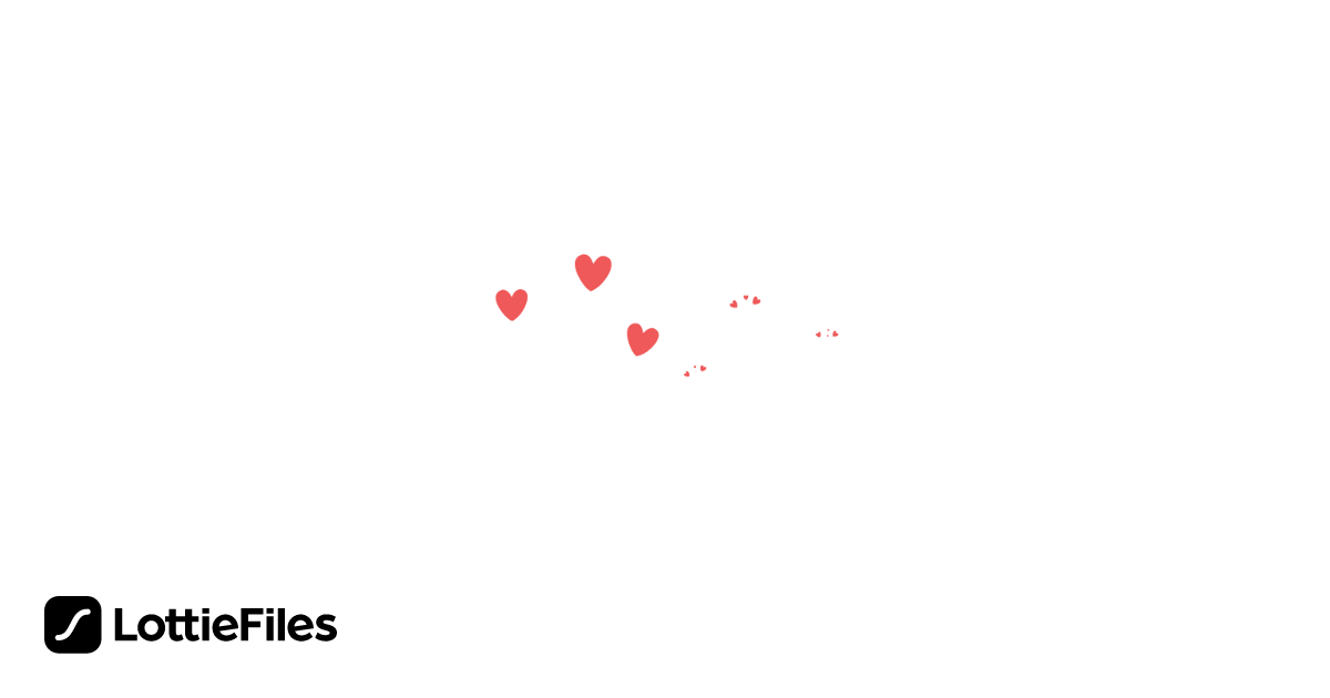 Free Flying hearts Animation by Lucas Gallo | LottieFiles