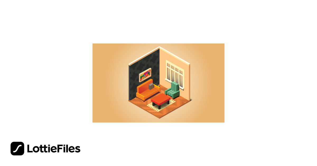 Free Isometric Room Motion Design Animation by Umral Ismayilov ...