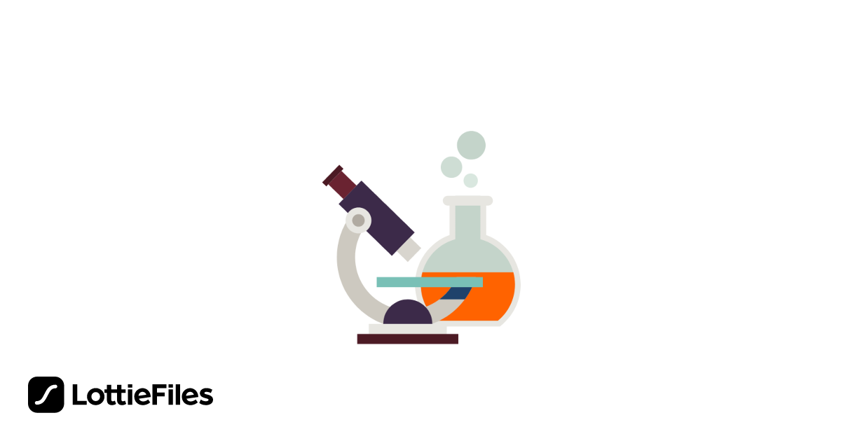 Free Microscope and Laboratory Funnel Animation Animation by Splash ...