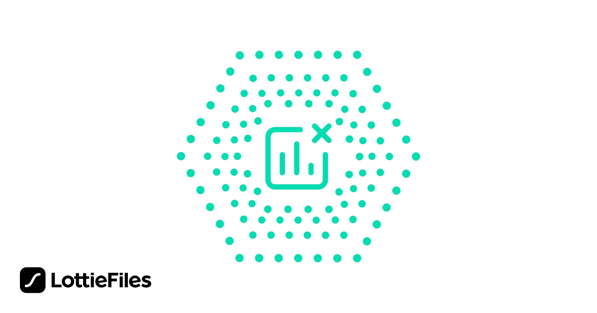 Free Analytics delete icon Lottie JSON animation Animation by Weblodge ...