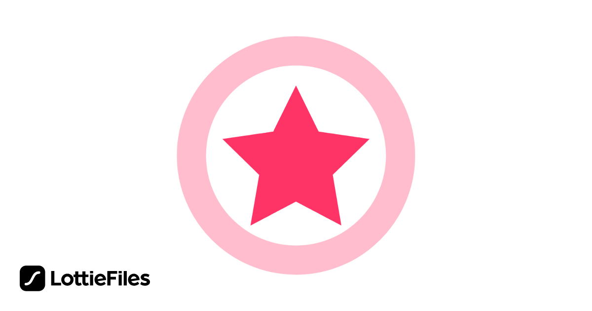 Free Favorite icon (star) Animation by LottieFiles | LottieFiles