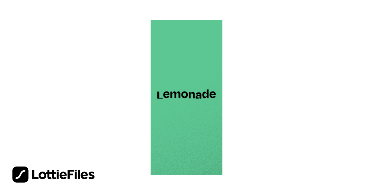 Free lemonade finance splash screen Animation by Ezekiel Ayodimeji ...