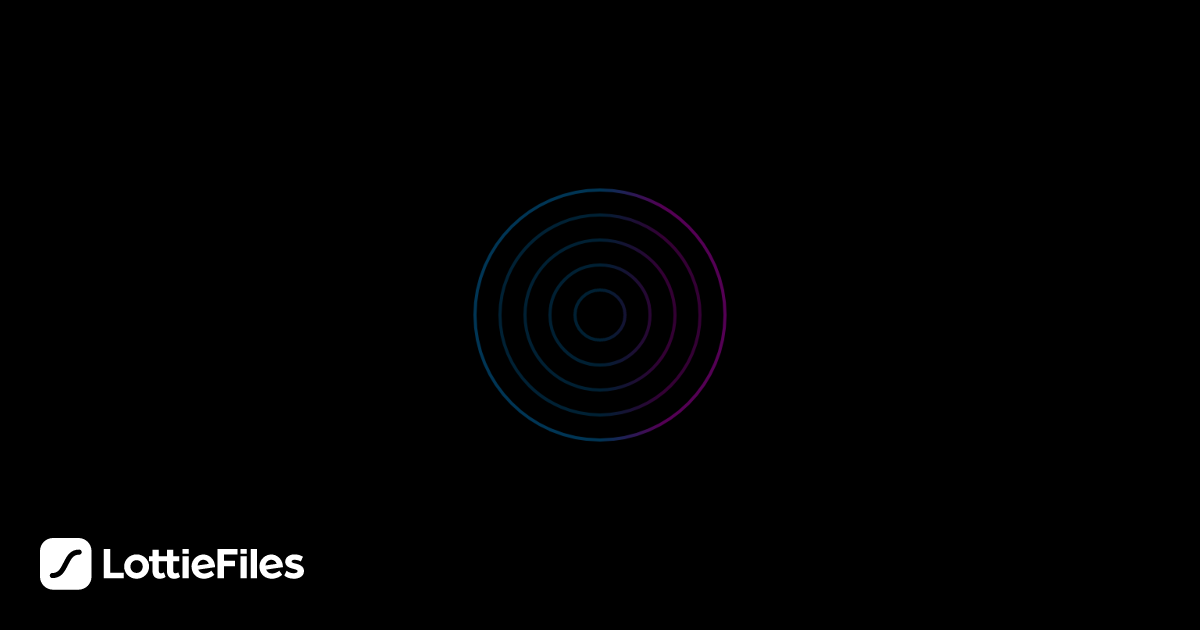 Animación gratuita de Ripple loading animation por LottieFiles | LottieFiles