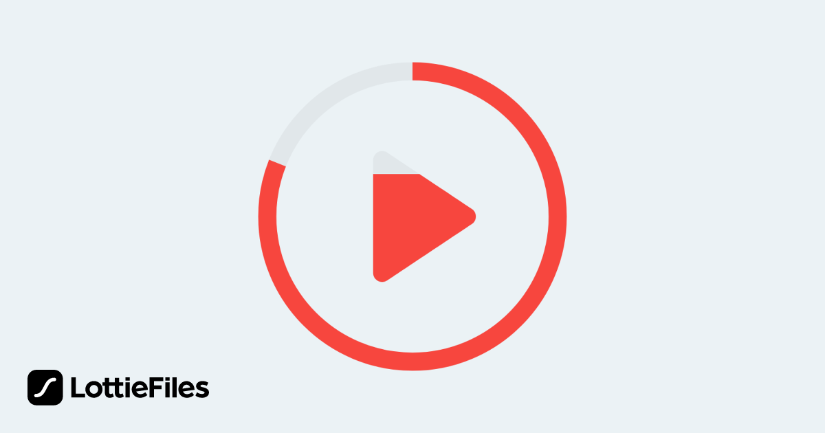 Free Play Fill Loader Animation by Chris | LottieFiles