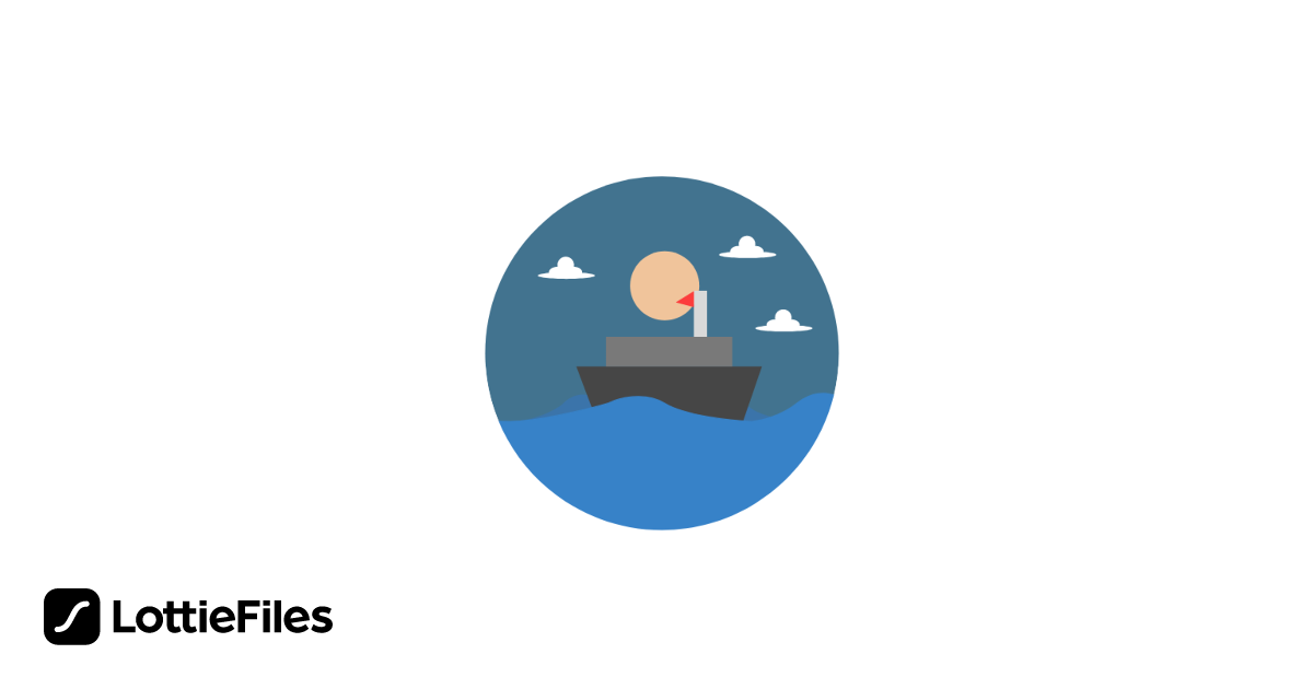 Free The Boat That Rocked - Day 7 Figma to Lottie Animation by Yaamin | LottieFiles