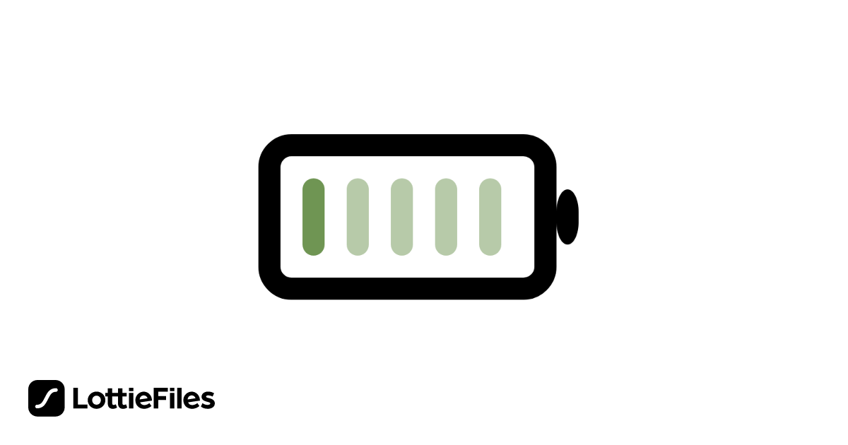 Free Battery Charged Animation Animation by Neel | LottieFiles