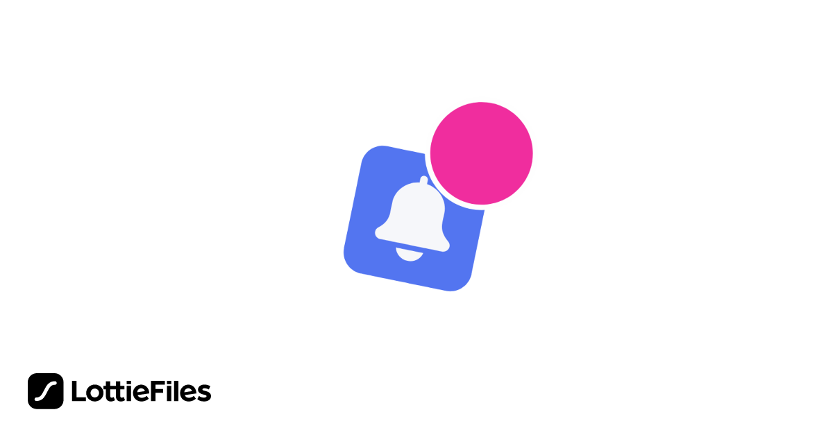 Free Animation of notifications Animation by Виктория | LottieFiles