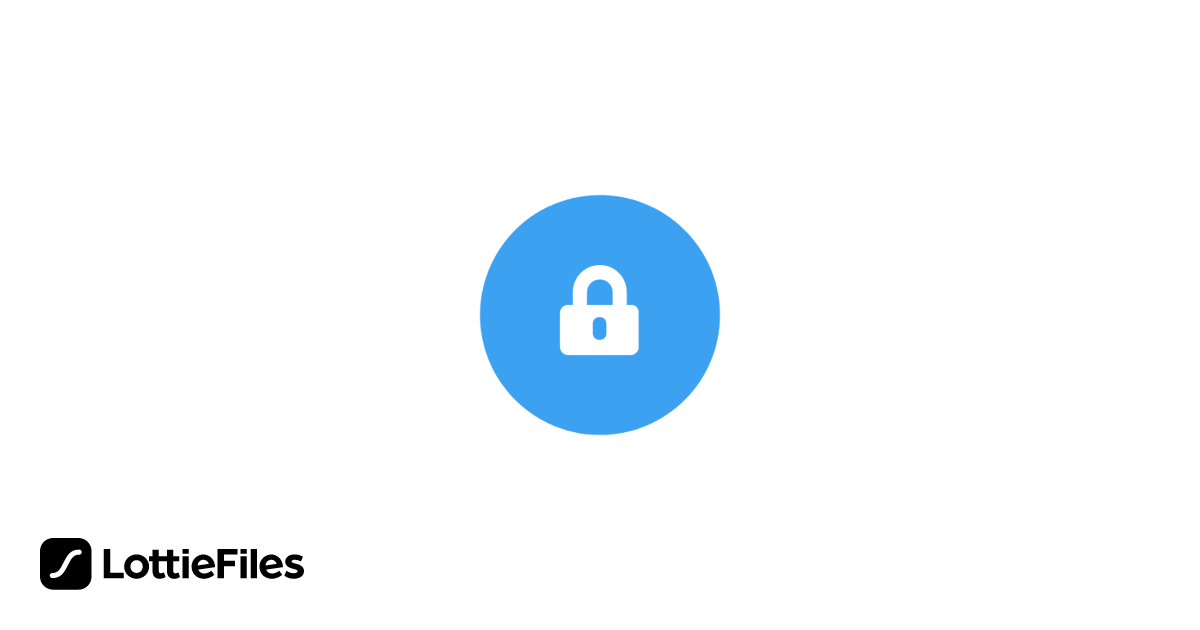 Free Lock animation Animation by Alex Füllenbach | LottieFiles