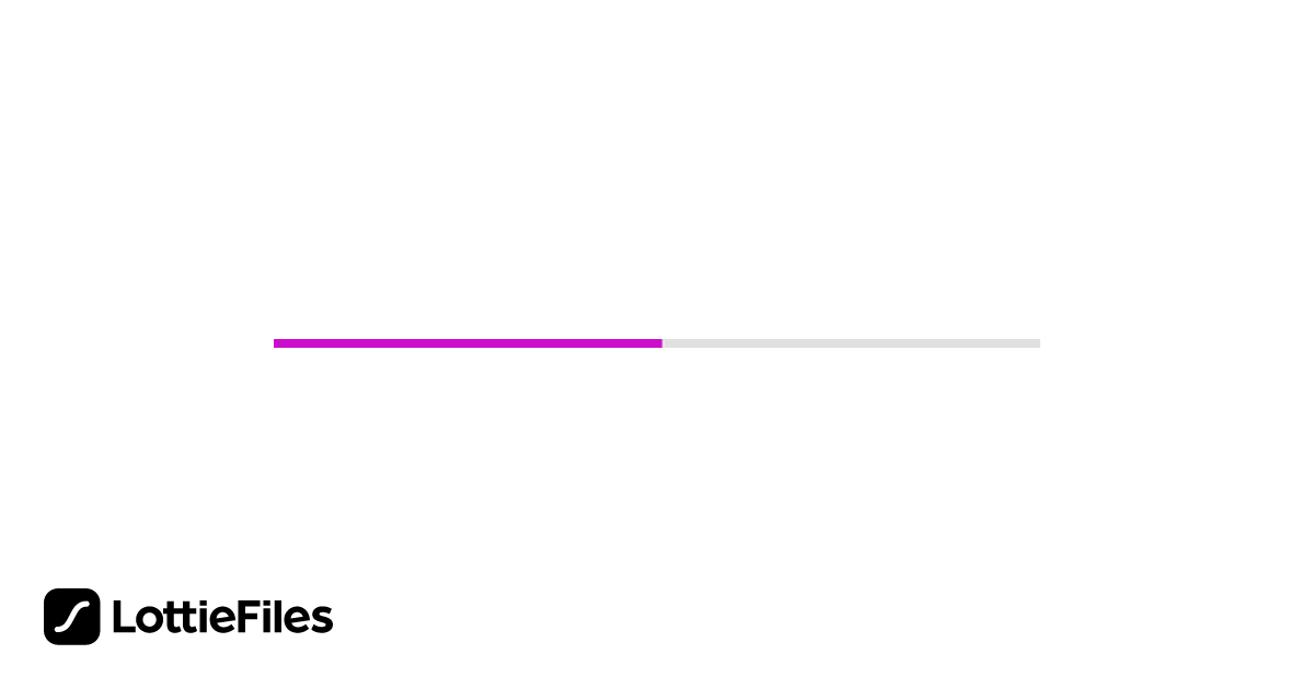 Free Loading Bar Animation by Mattéo | LottieFiles