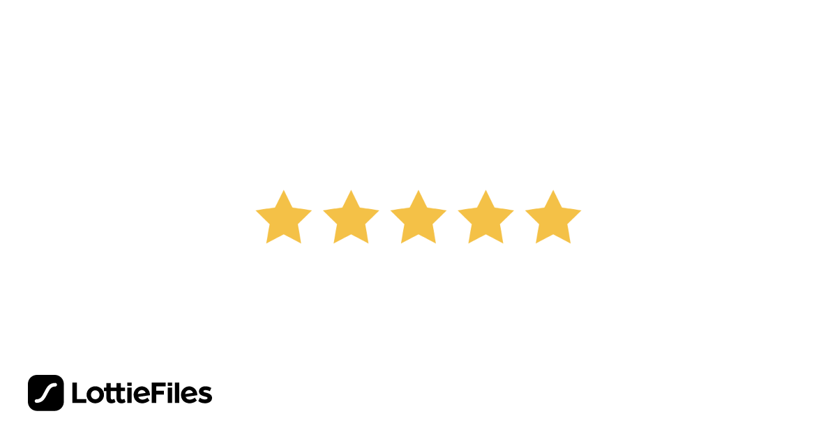 Free 5 stars Animation by Rikosxay | LottieFiles