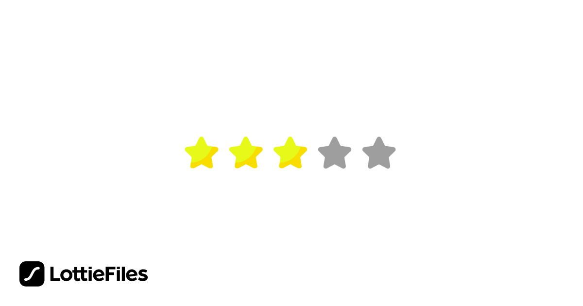 Free Stars Rating Animation by JCol 1 | LottieFiles