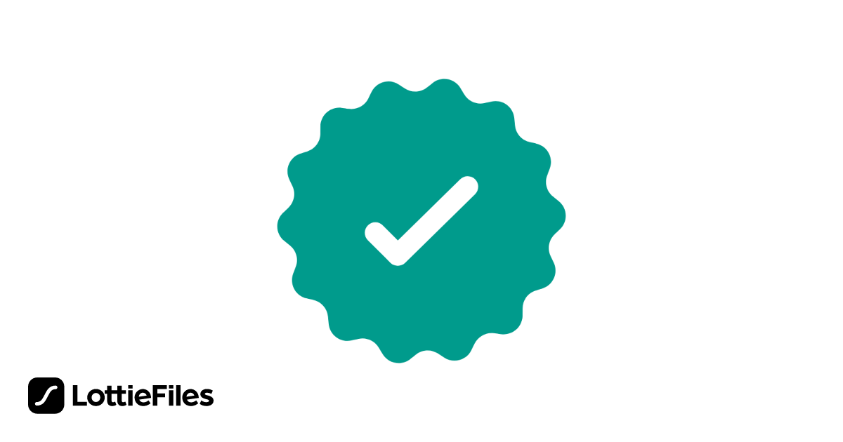 Free Success badge animation Animation by Johnkutty KM | LottieFiles