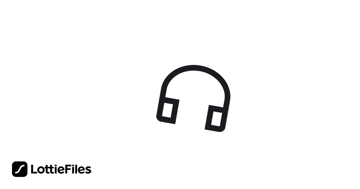 Free Headphone Animation by Huamin | LottieFiles