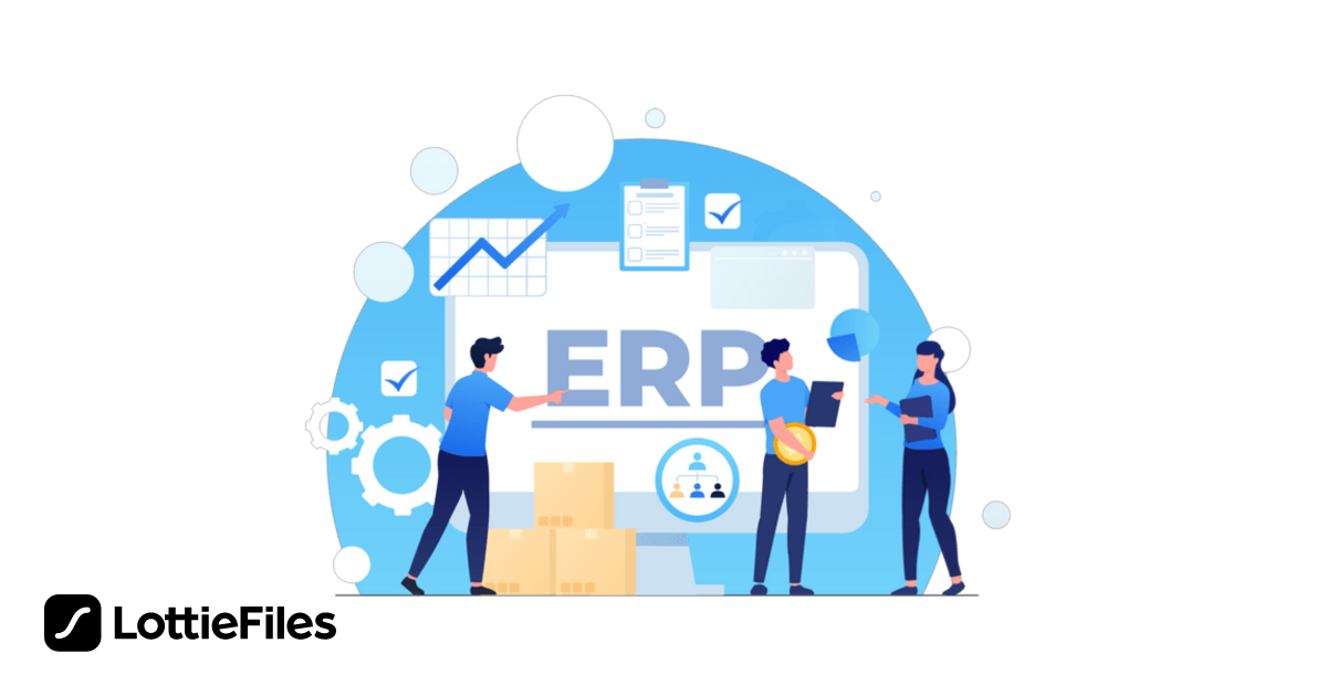 Free Gradient Erp Animation by Abdul Latif | LottieFiles