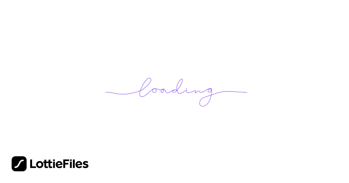 Free Loading Animation by Anthony Conta | LottieFiles
