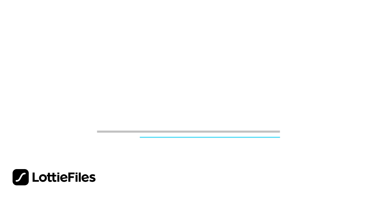 Free Progress_Line Animation by ΝΙΚΟΣ | LottieFiles