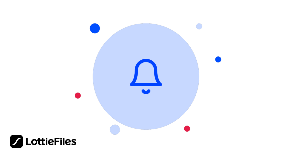 Free Bell Notification Animation by Maria Benedetta Guariglia | LottieFiles