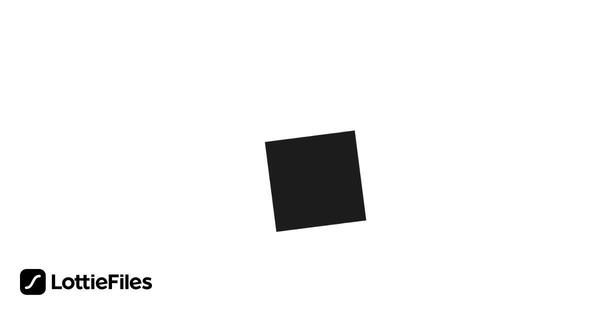 Free Rotating square / Rectangle Animation by Ana North | LottieFiles