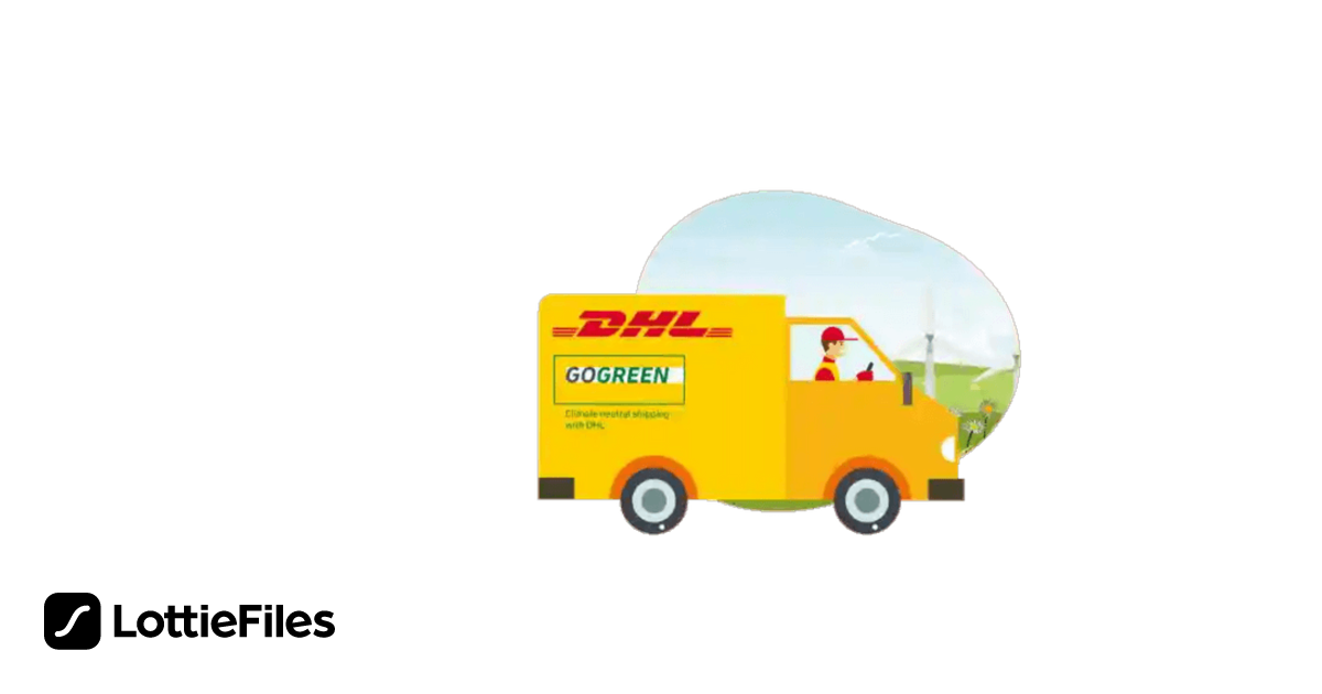 Free DHL GOGREEN Animation by Smart | LottieFiles