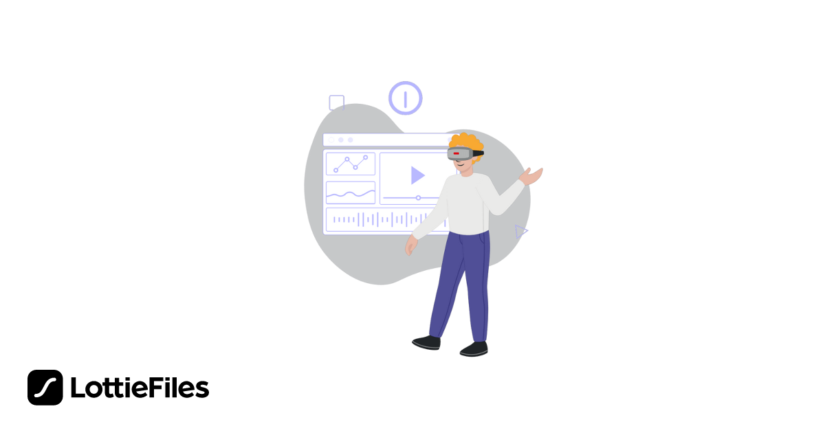 Free Virtual Reality User Experience Animation by Malaika | LottieFiles