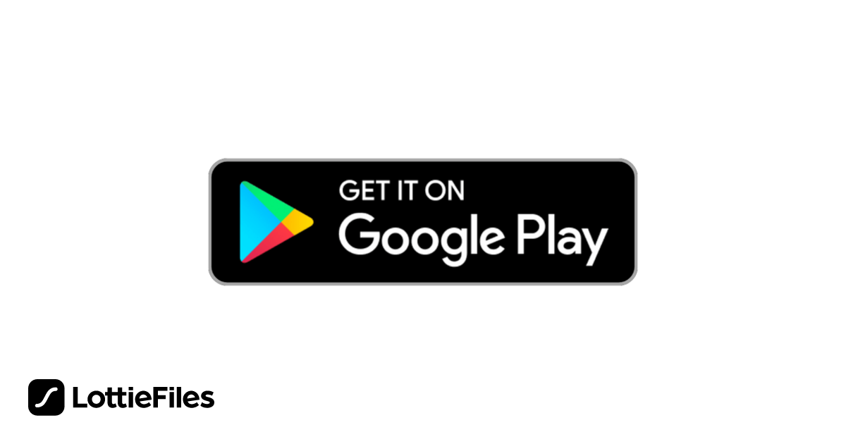 Free Google Play Button Animation by Mihir | LottieFiles