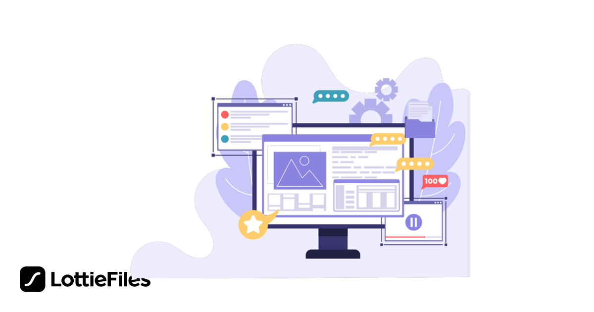 Free Web management Animation by Priyanshu | LottieFiles