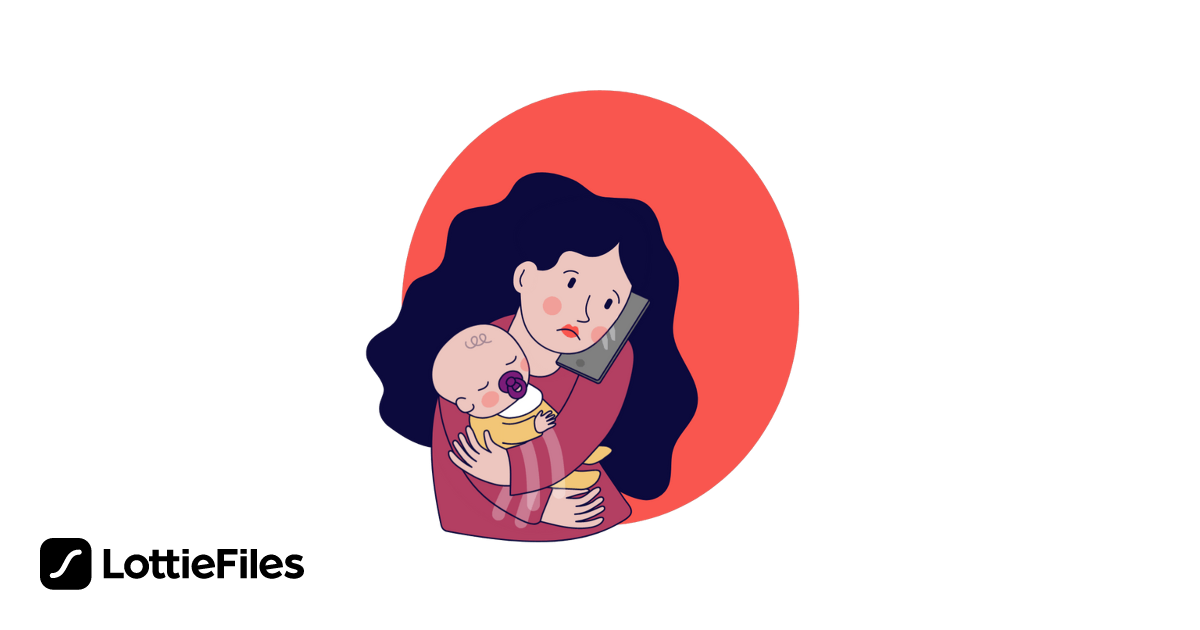 Free Working Moms Animation by Sam | LottieFiles