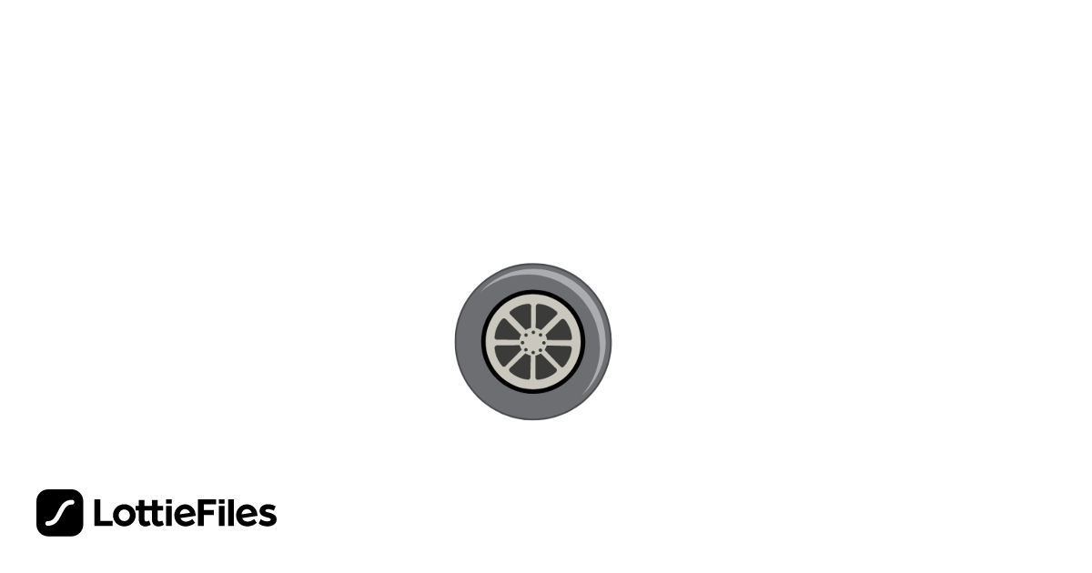 Free Tire Rotation Animation by Uzair | LottieFiles