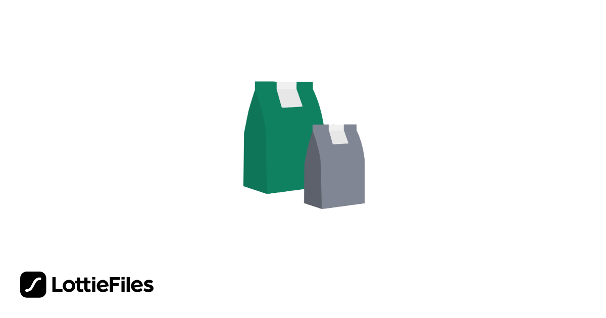 Free Bag delivery Animation by Fusion | LottieFiles