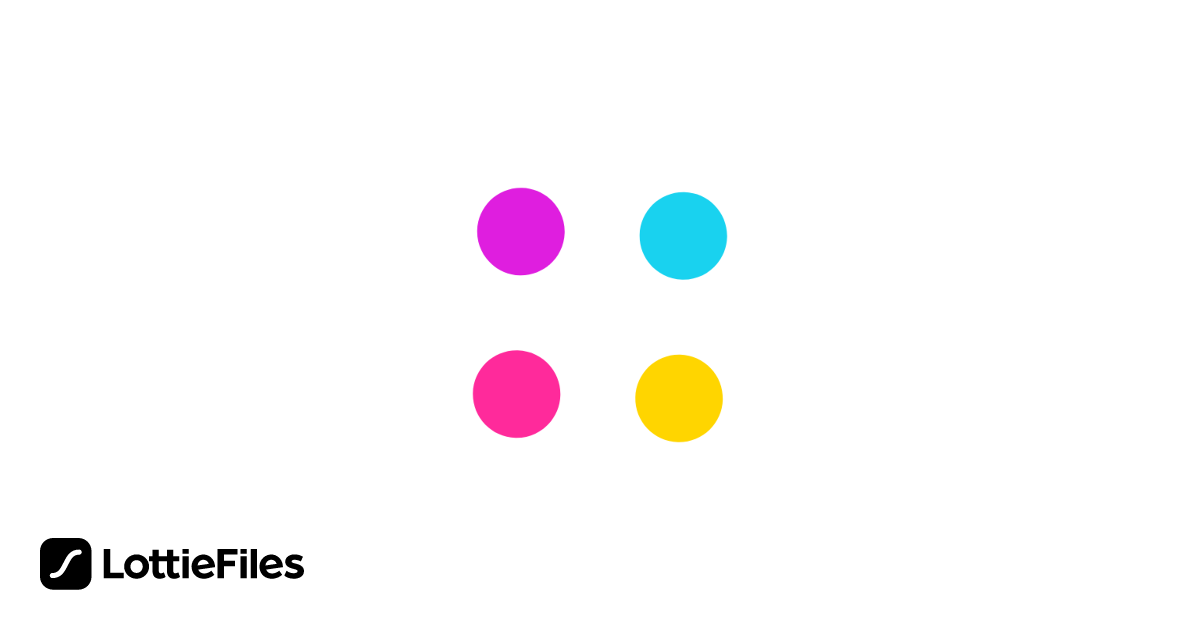 Free Color dots loader Animation by Lokesh | LottieFiles