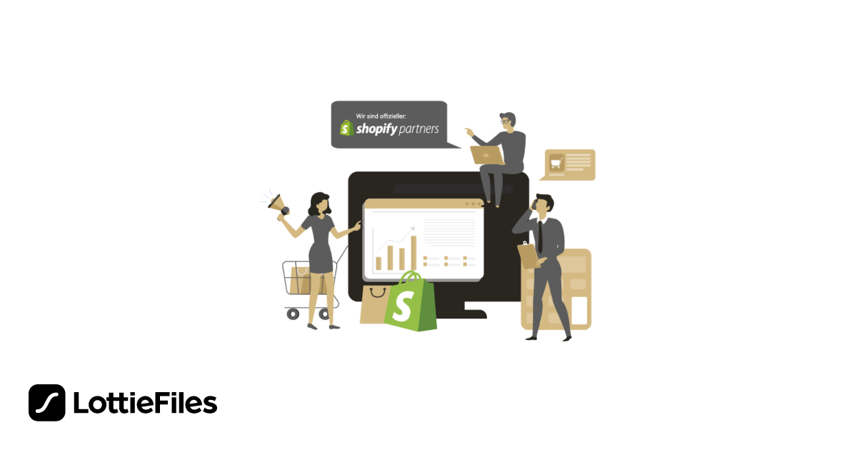 Free Shopify Audit Animation by Eve | LottieFiles