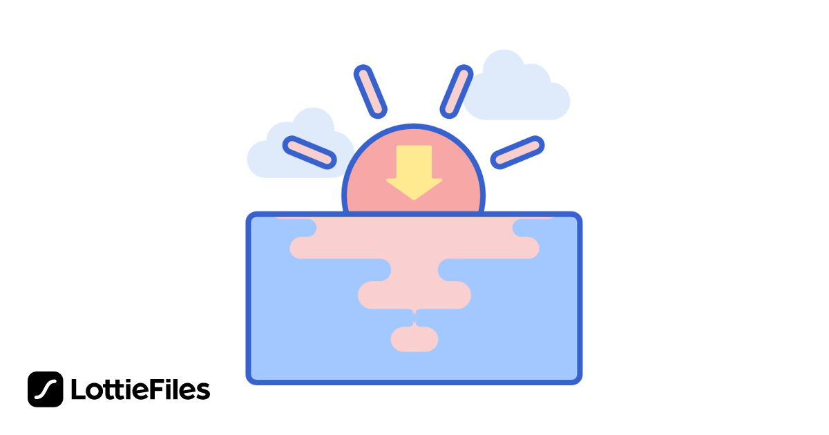 Free Sunset Animation by Chetan Singh | LottieFiles