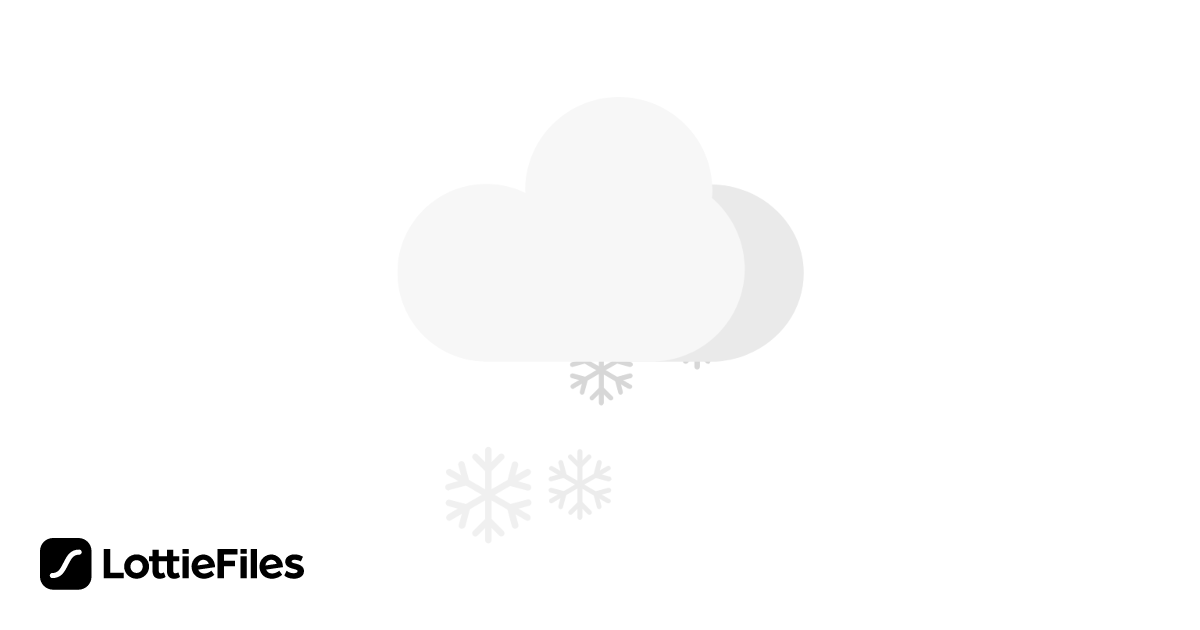 Free heavy snow Animation by Tlife | LottieFiles