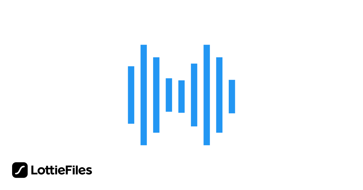 Free Sound waves Animation by Suhayra Sarwar | LottieFiles
