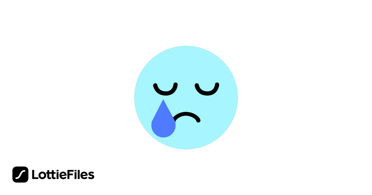 Free sad face Animation by Leshly | LottieFiles